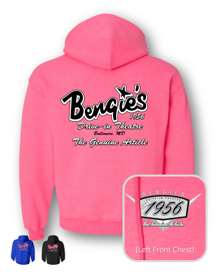 Since 1956 Hoodie – Bengies Drive-In Theatre